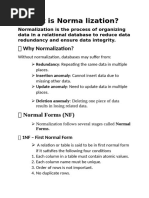 Understanding Database Normalization | PDF | Databases | Computer Programming