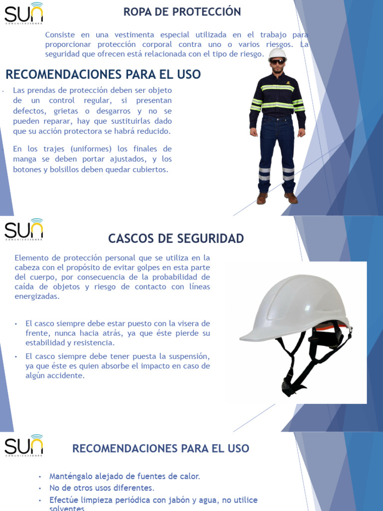 Tips de Seguridad Los Epp 3 | PDF