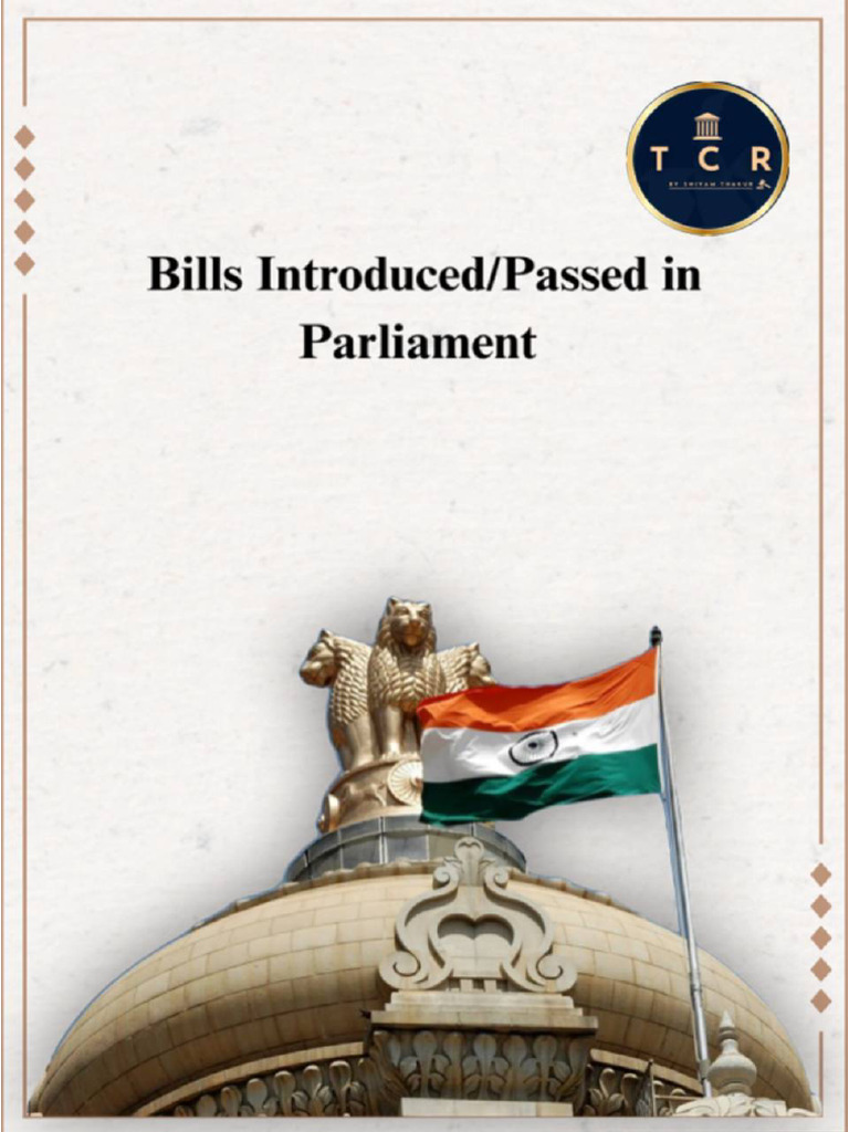 Bills Introduced Passed | PDF