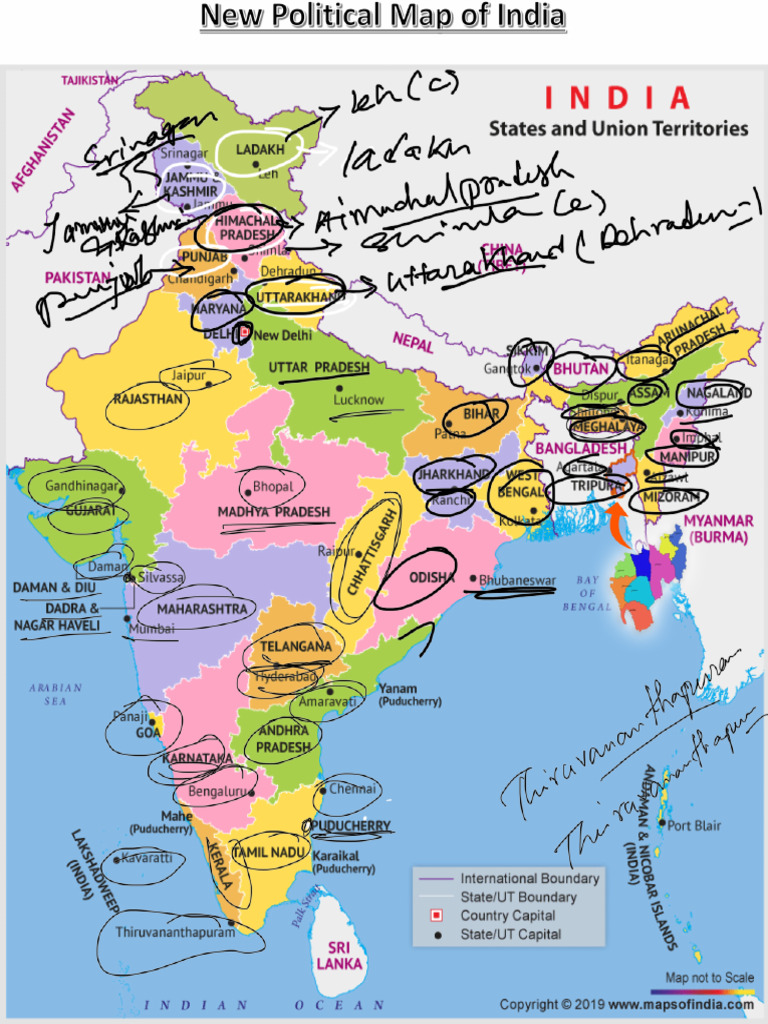 New Political Map 0 | PDF