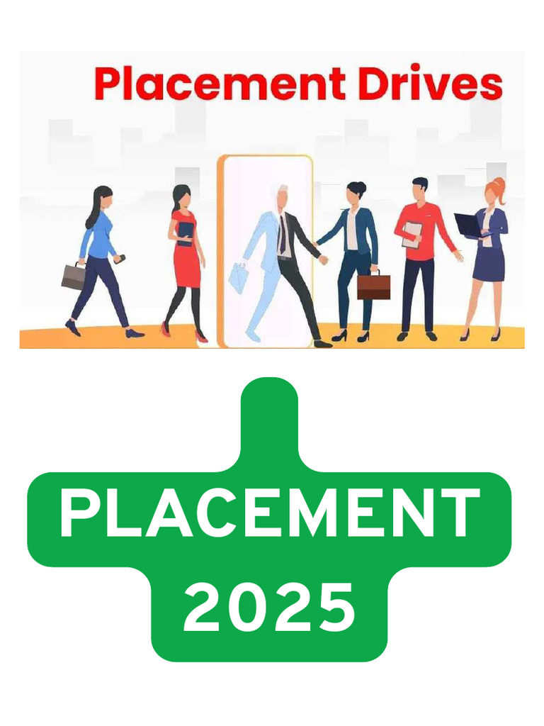 2025 B.Tech Placement Opportunities | PDF