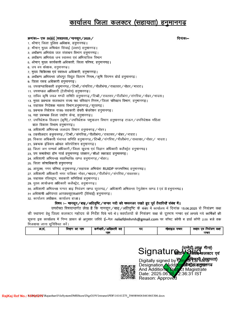 Control Room Information | PDF