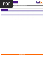 FedEx Rates and Charges 2025 | PDF | Payments | Freight Transport