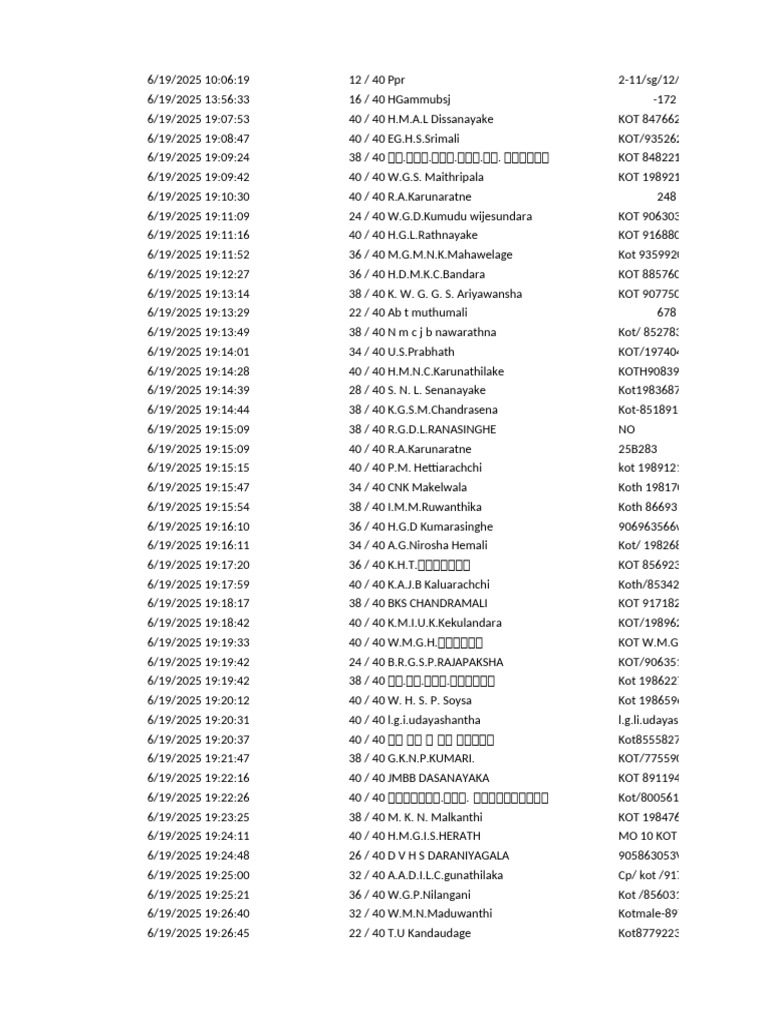 TC Koth Mo 10 | PDF