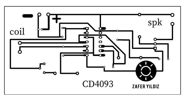 PCB PCB Cd4093 Metal Dedector 2024-07-21 | PDF