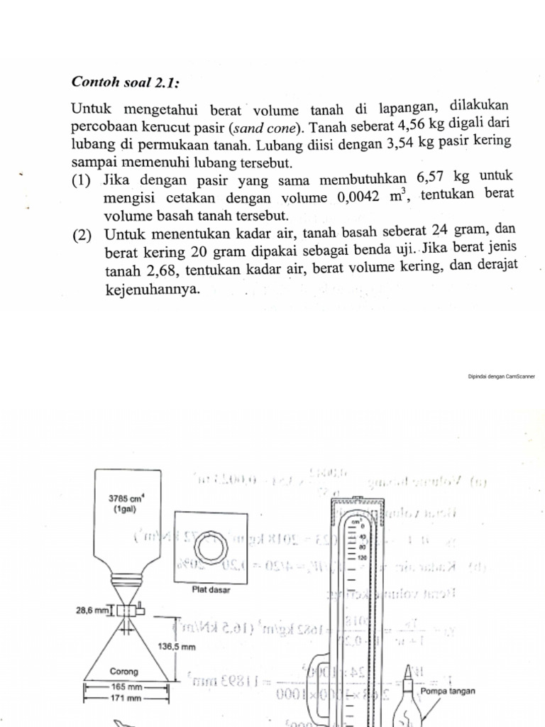 Contoh Soal Pemadatan | PDF