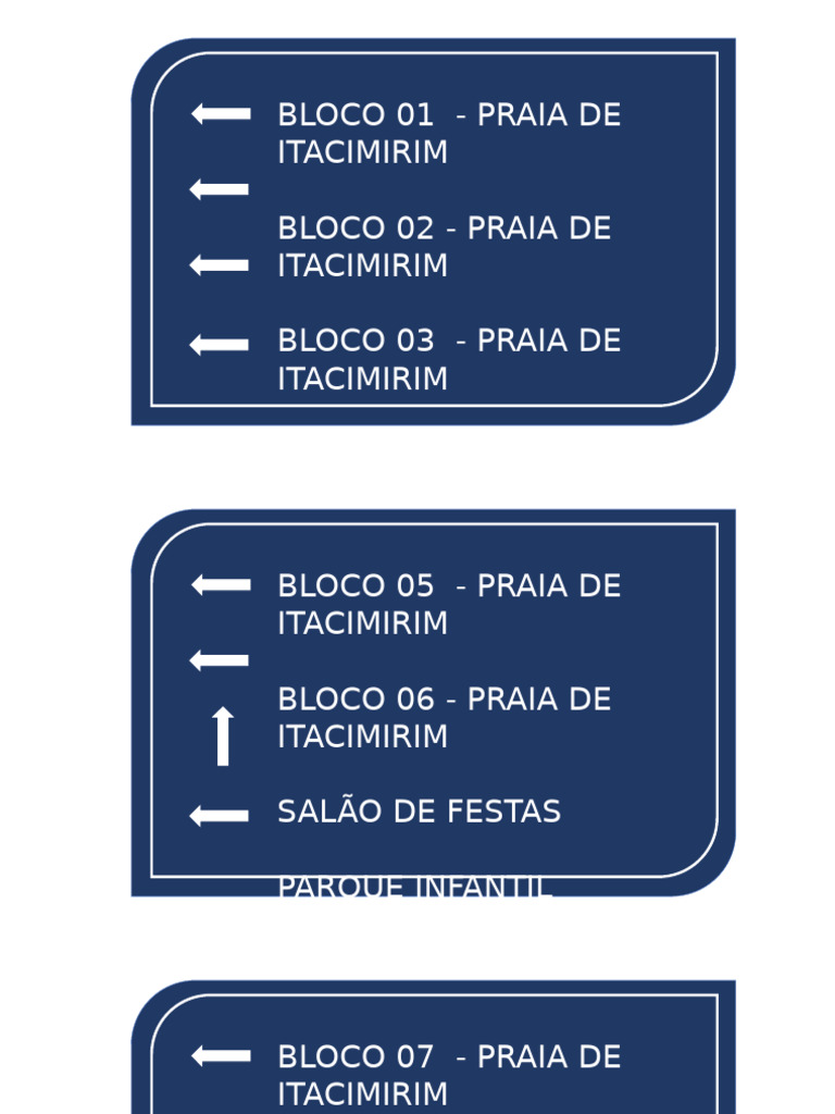 Arte Identificação Predios | PDF