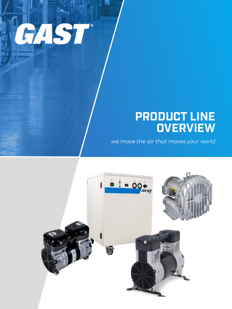 Gast Air Motors and Blowers Catalog | PDF | Electric Motor ...