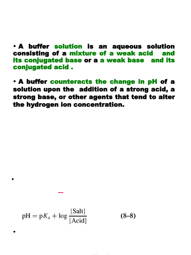 4.buffered and Isotonic Solutions | PDF | Buffer Solution | Acid Dissociation Constant
