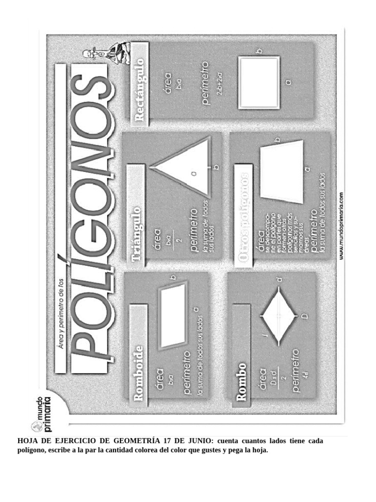 Hoja de Ejercicio de Geometría 17 de Junio | PDF | Geometría Elemental ...