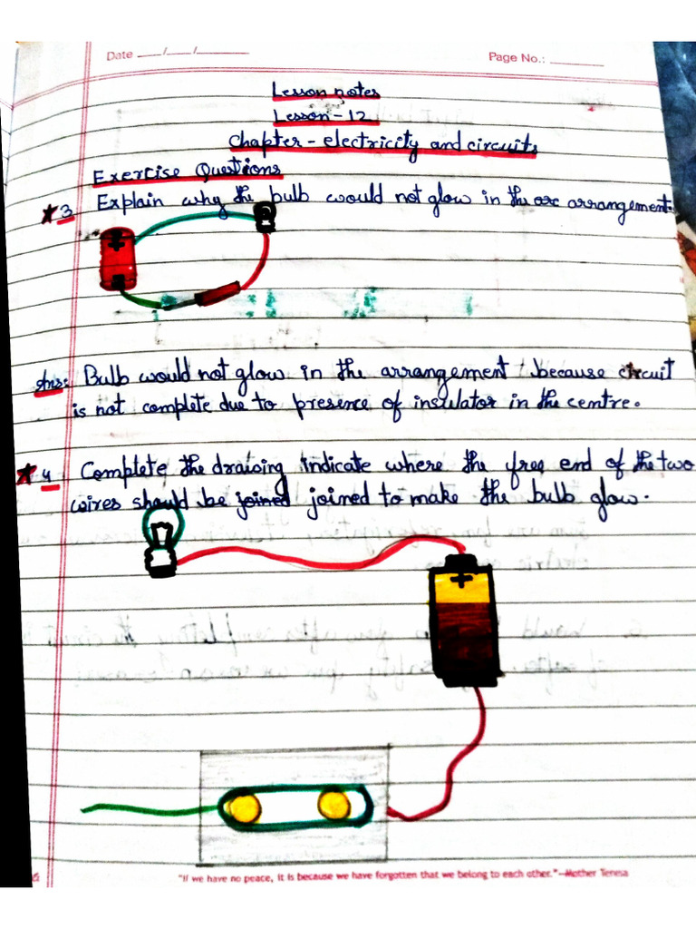 Chapter - Electricity and Circuit | PDF