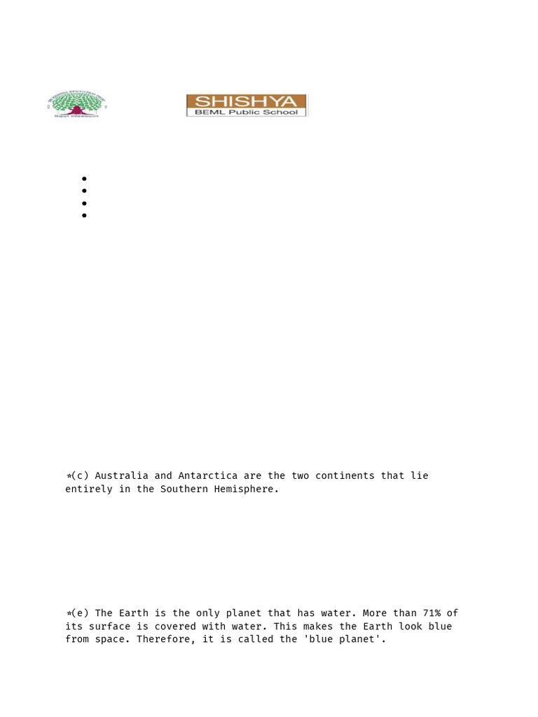 Major Earth Domains: Lithosphere, Atmosphere, Hydrosphere, Biosphere | PDF