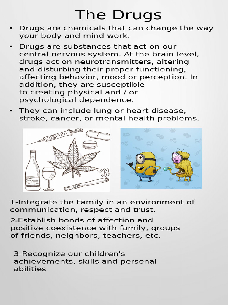 Poster Las Drogas - Ingles | PDF