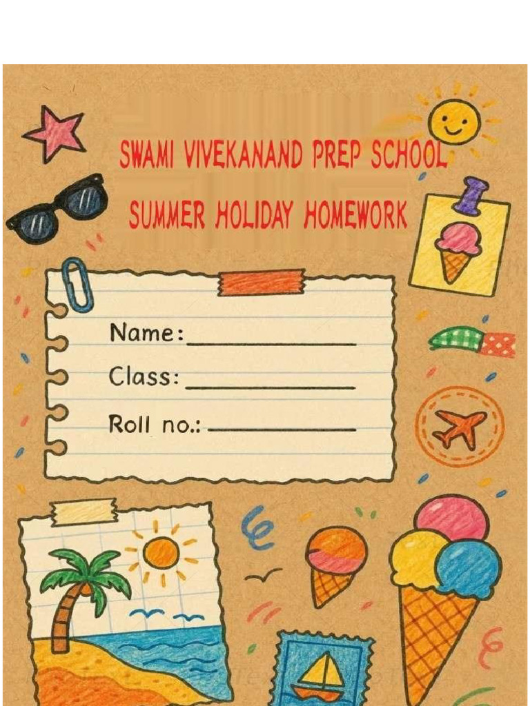 Summer Vacation Homework Class Wise | PDF | Chess Openings | Chess Theory