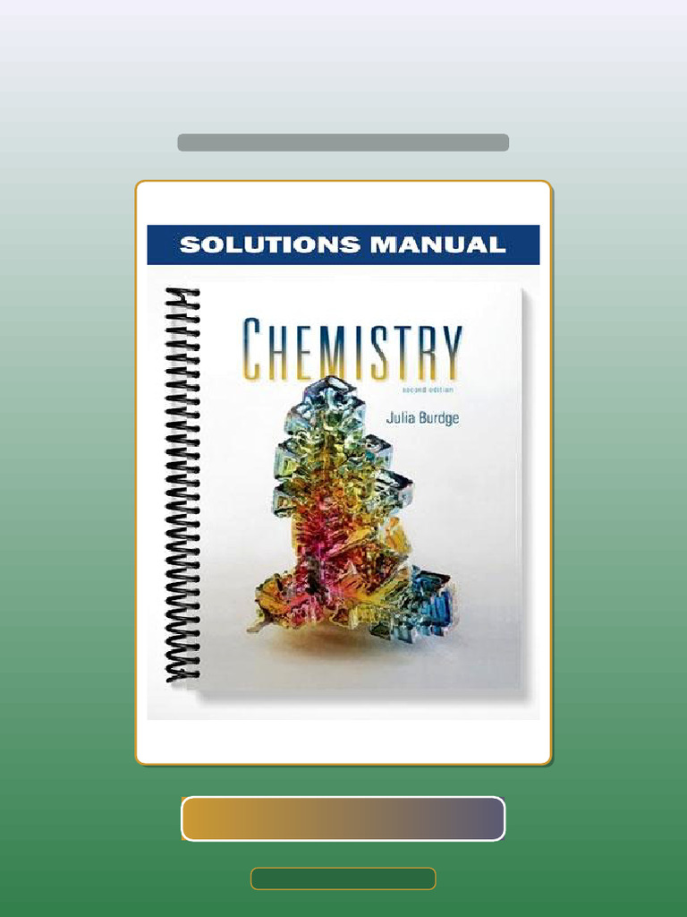 Real Test Bank Chemistry 2nd Edition by Julia Burdge Digital Bundle ...