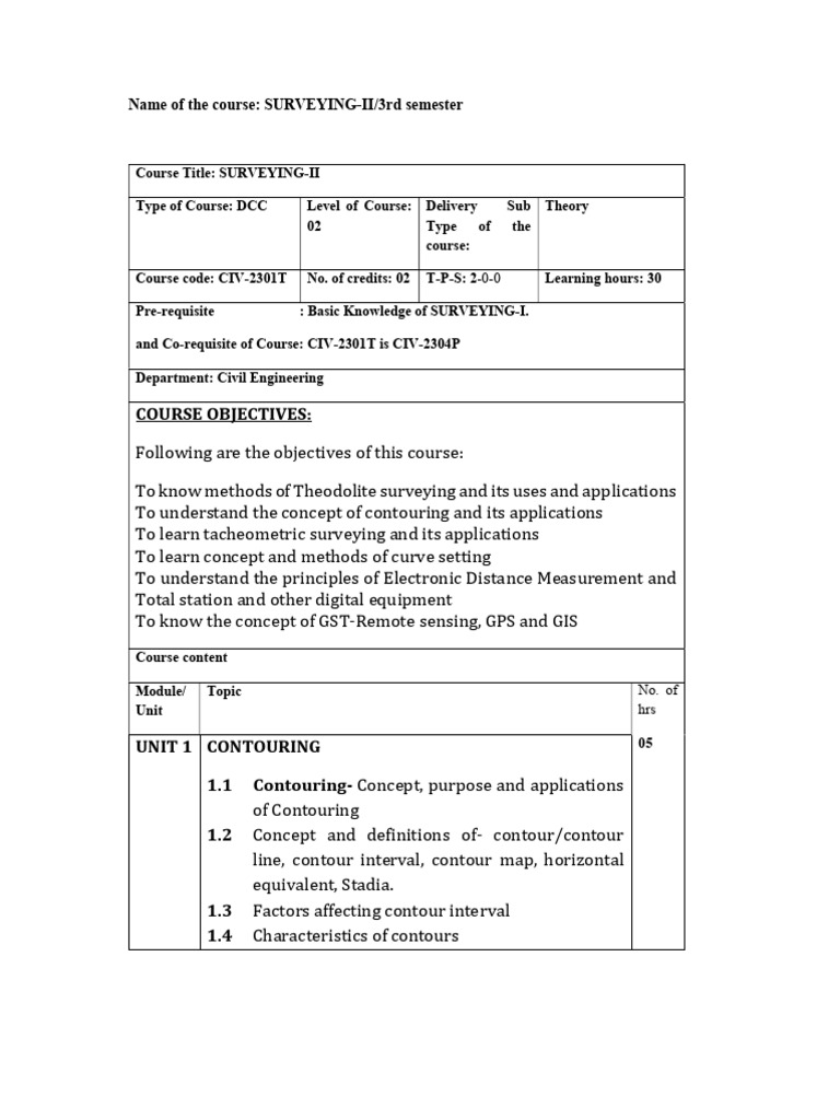 Diploma in Civil Engineering 3rd Sem 2024-25 | PDF | Bending | Stress ...