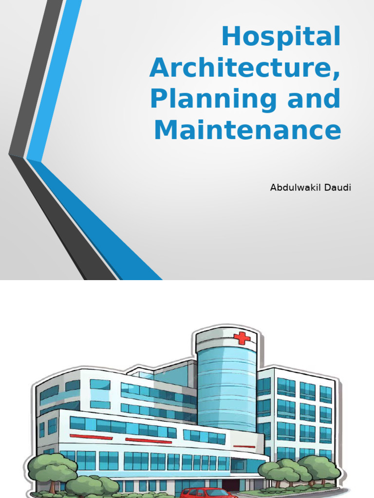 Hospital Infrastructure Planning Guide | PDF | Health Care | Hospital