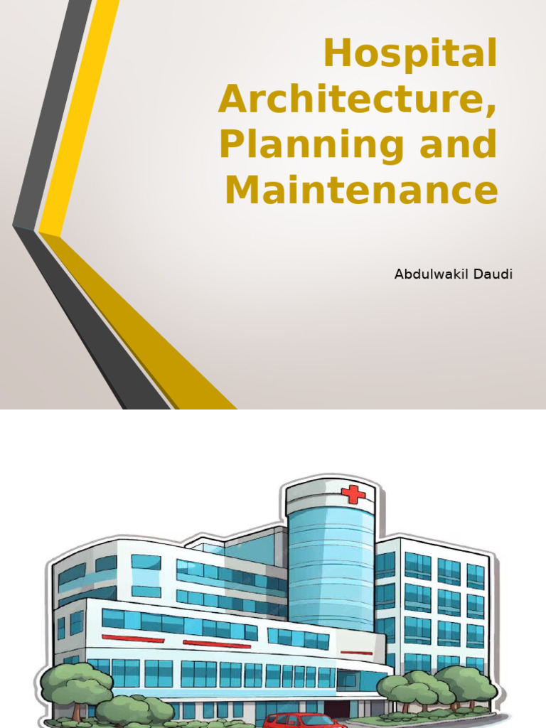 Hospital Infrastructure Planning Guide | PDF | Hospital | Health Care