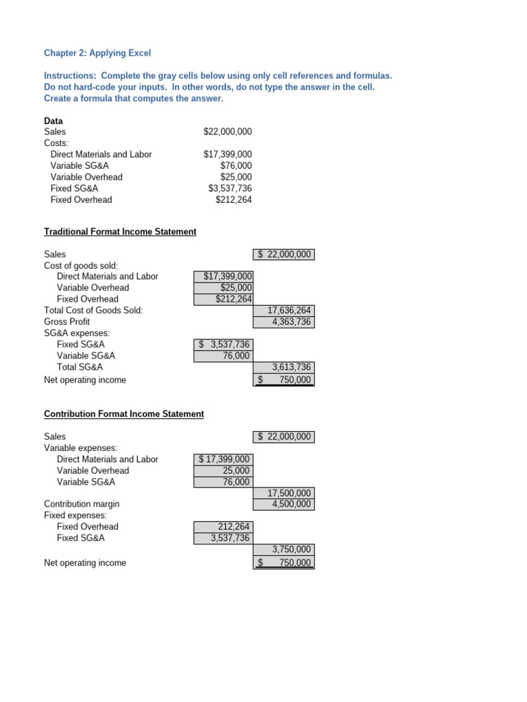 ACC550 U1 Learn Excel Accounting Appications Template March 2025 | PDF ...