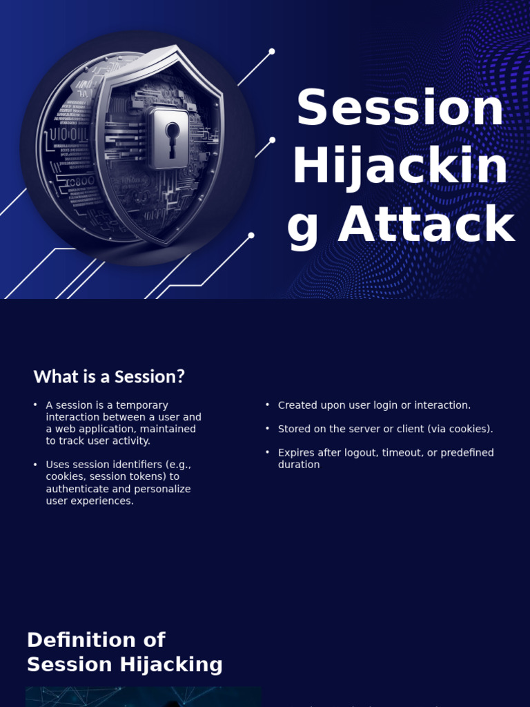 Session Hijacking Attack | PDF | Http Cookie | Phishing