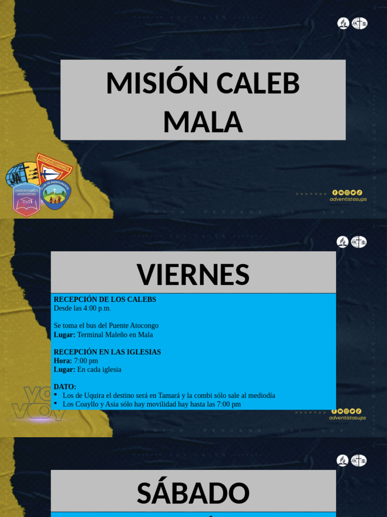 Misión Caleb - Mala | PDF