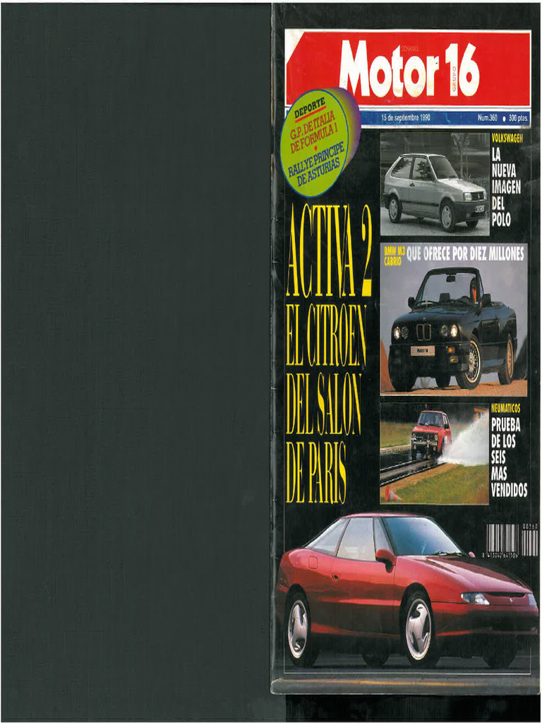 Revista Motor 16 15-9-90 | PDF