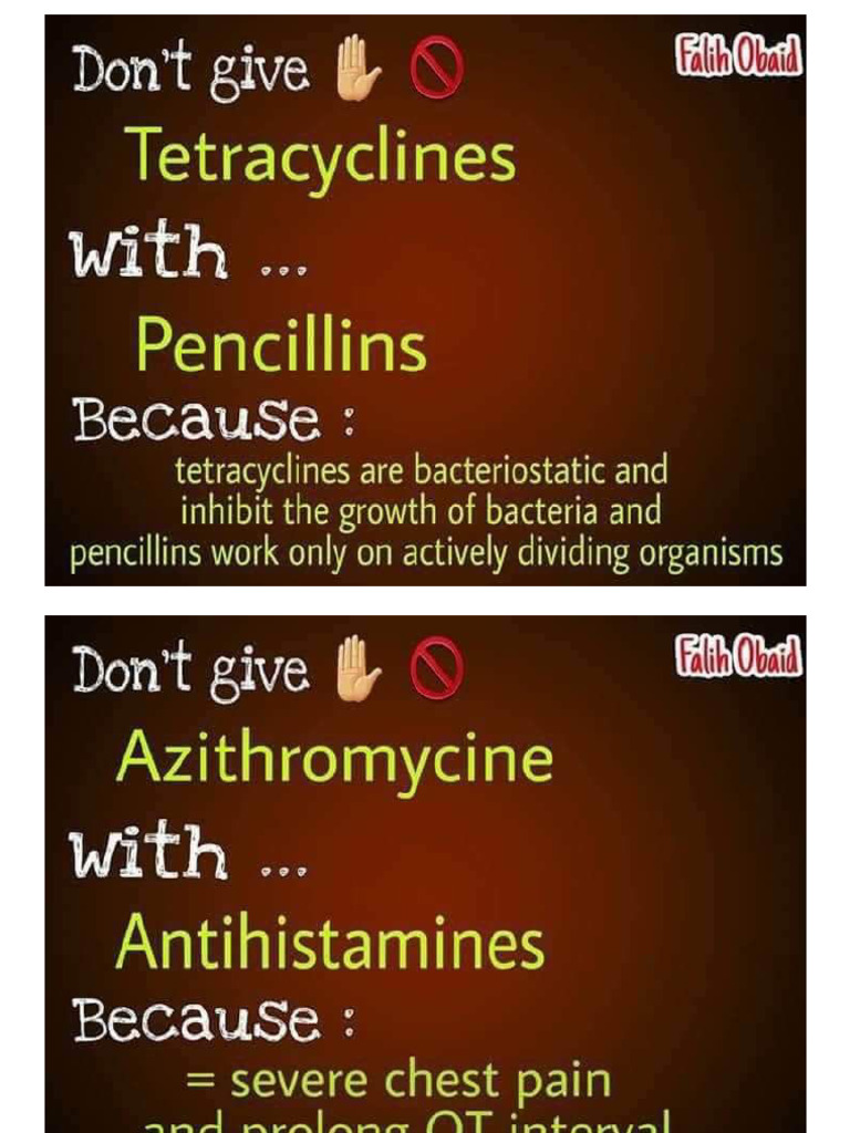 Contraindications of Drugs | PDF
