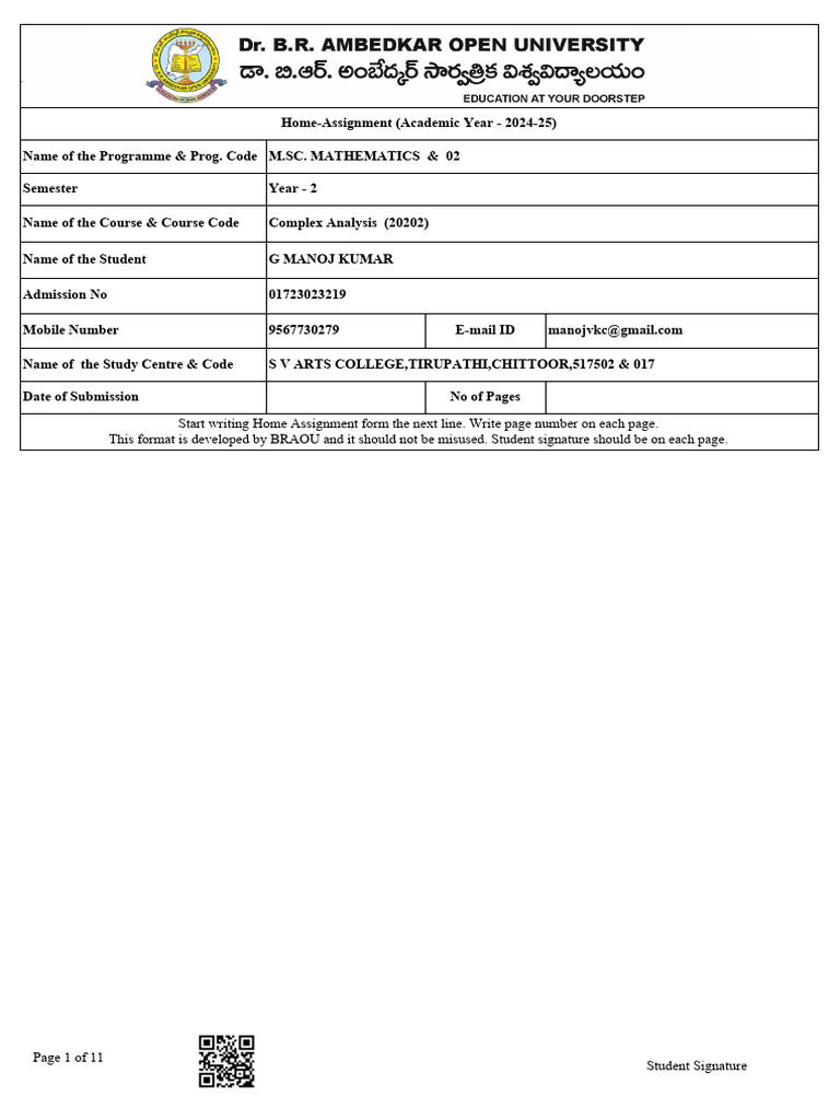 Booklet Assignment 1 | PDF