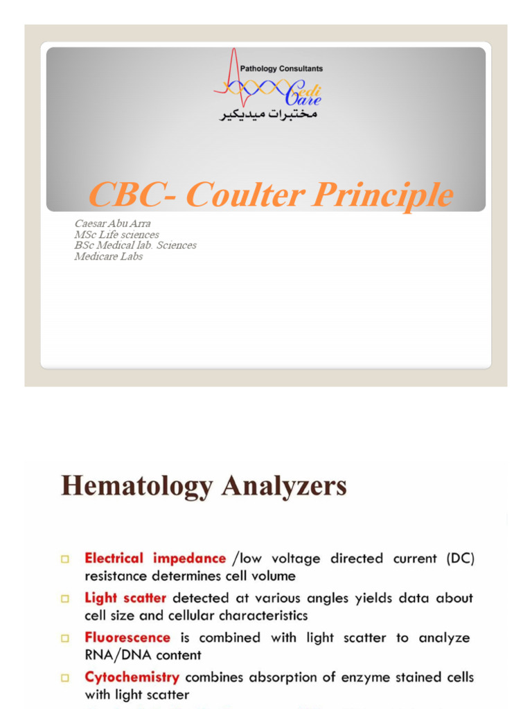 CBC Histograms, Flags & Smear | PDF | Anemia | Granulocyte