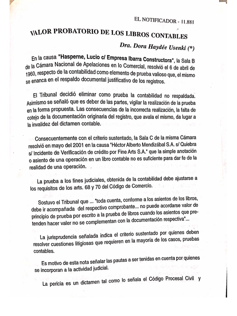 Articulo Prueba Contable | PDF