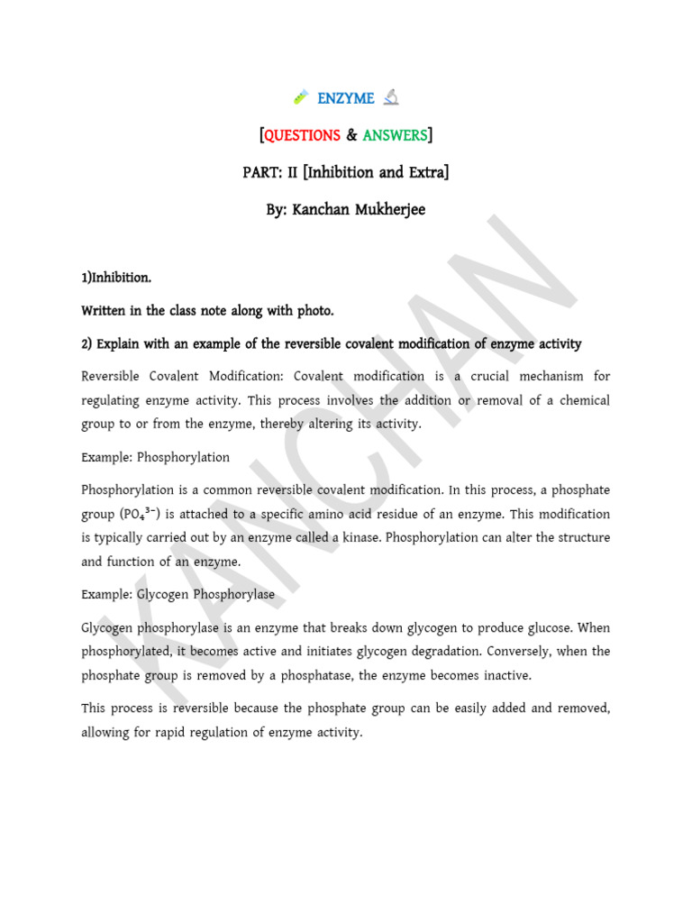 Bond Specificity in Enzyme Models | PDF | Enzyme | Active Site