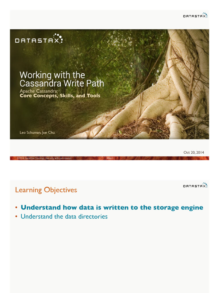 Slide #7 - Cassandra Write Path | PDF