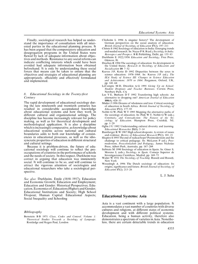 Educational Systems Asia | PDF | Asia | East Asia