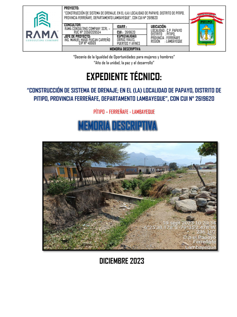 2.2.2.+memoria+descriptiva 20240920 100013 027 | PDF | Hormigón | Agricultura
