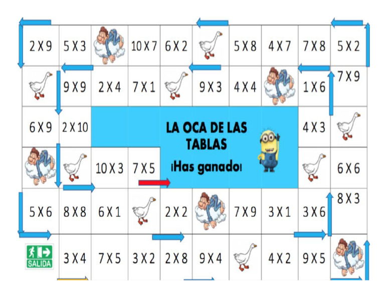 La Oca de Las Tablas | PDF