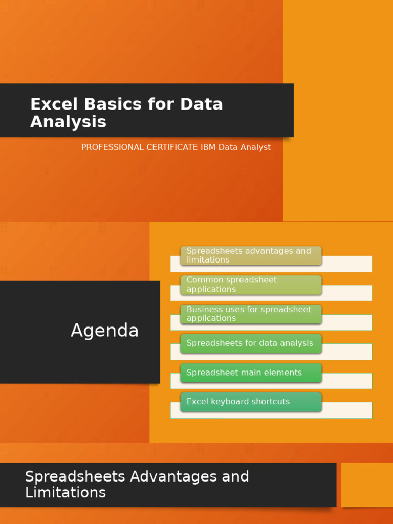 Excel Basics for Data Analysis | PDF | Spreadsheet | Microsoft Excel