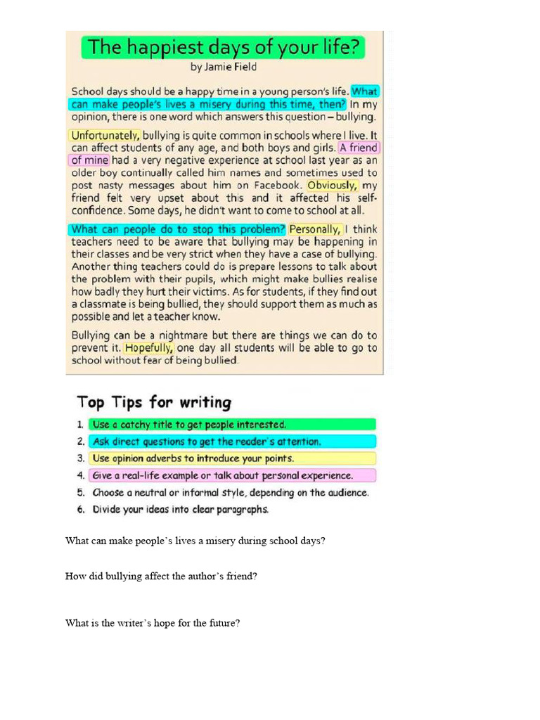 Homework About An Article | PDF