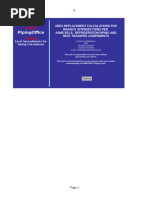 Reinforcement Pad Sizing for Piping | PDF