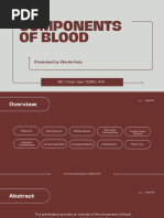Blood Component Preparation Flowchart | PDF | Blood Plasma | Hematology