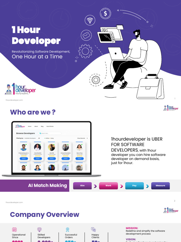 1 Hour Developer InvestorPitch June2024 | PDF | Mergers And ...