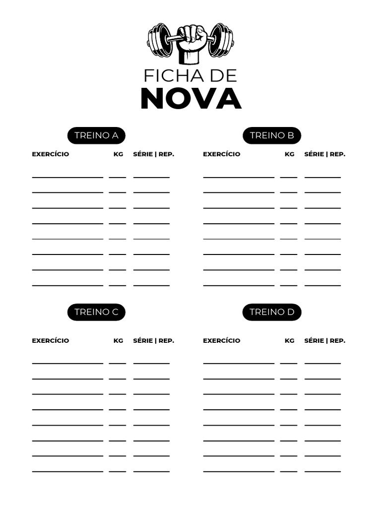 Ficha de Treino Academia Tamanho a4_20250712_191037_0000 | PDF