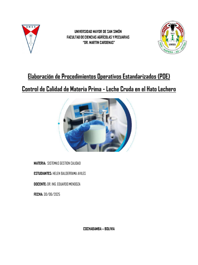 Poe Ato Lechero | PDF | Leche