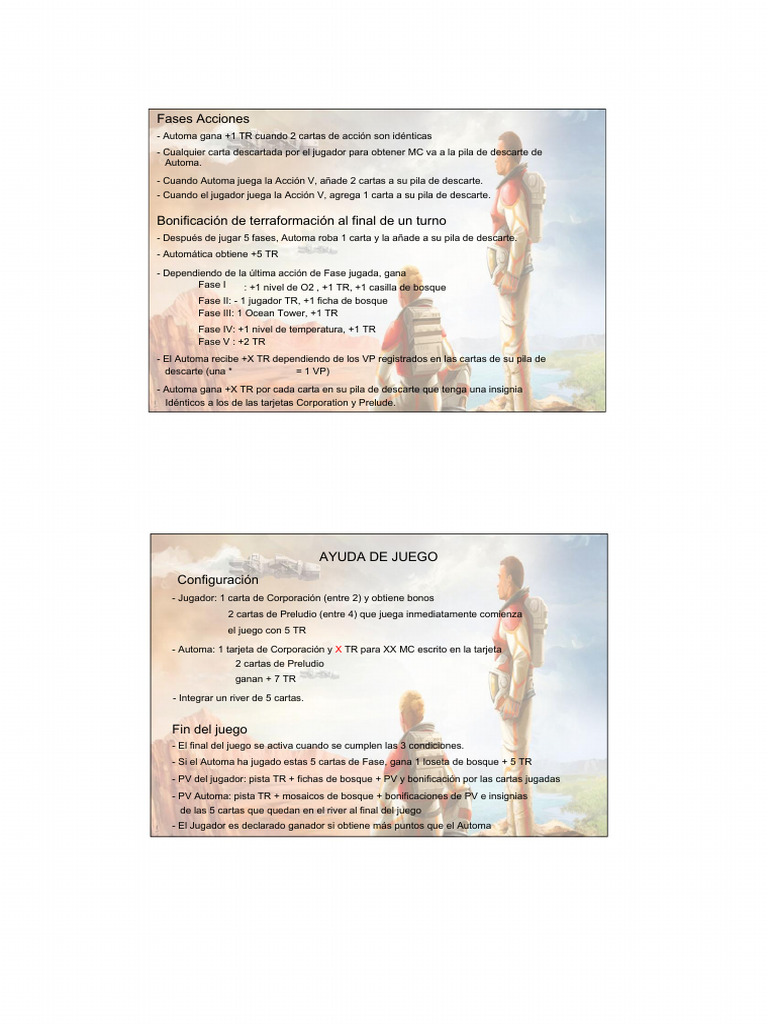 Carte - Aide de Jeu | PDF | Juegos de habilidad mental | Juego de azar