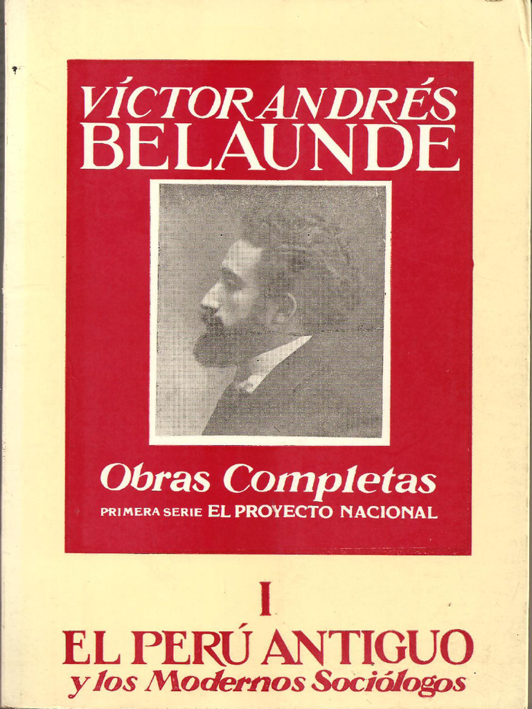 Los Mito Amazónicos y El Imperio Incaico (1911) Víctor Andrés Belaunde ...