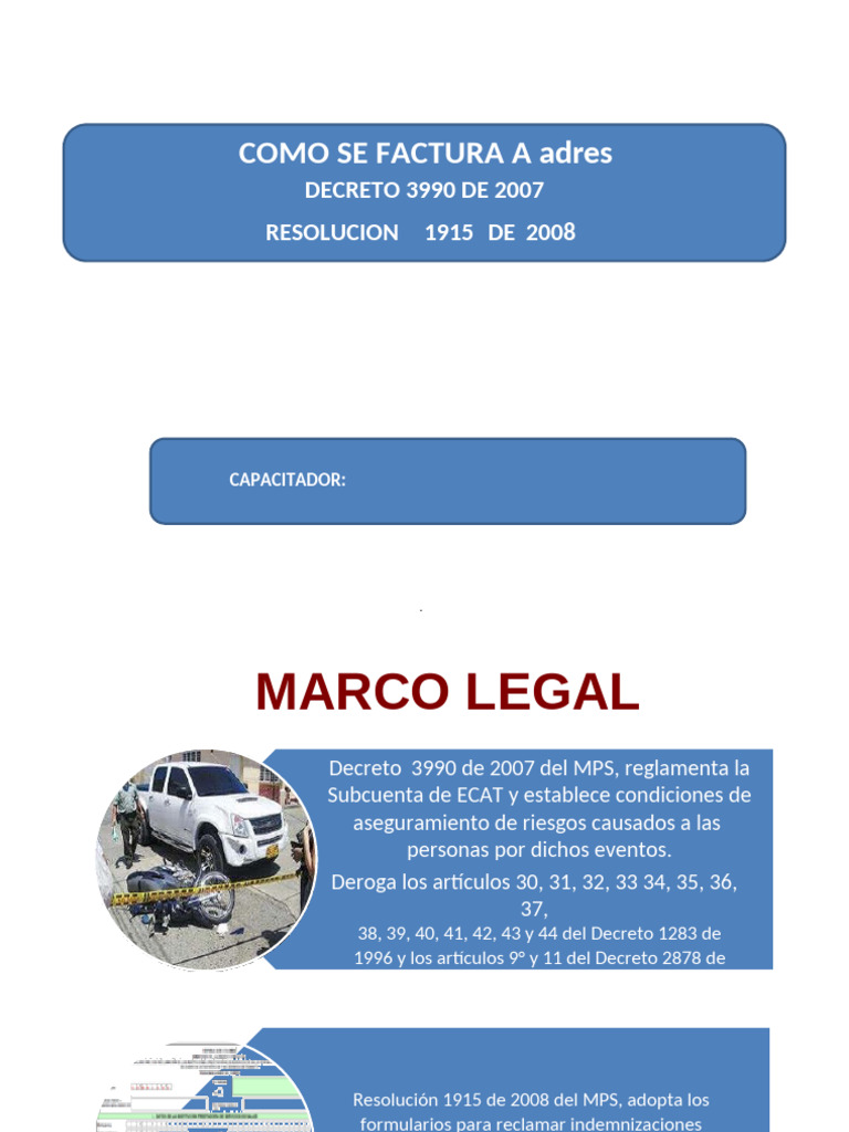 Como Se Factura A Fosyga | PDF