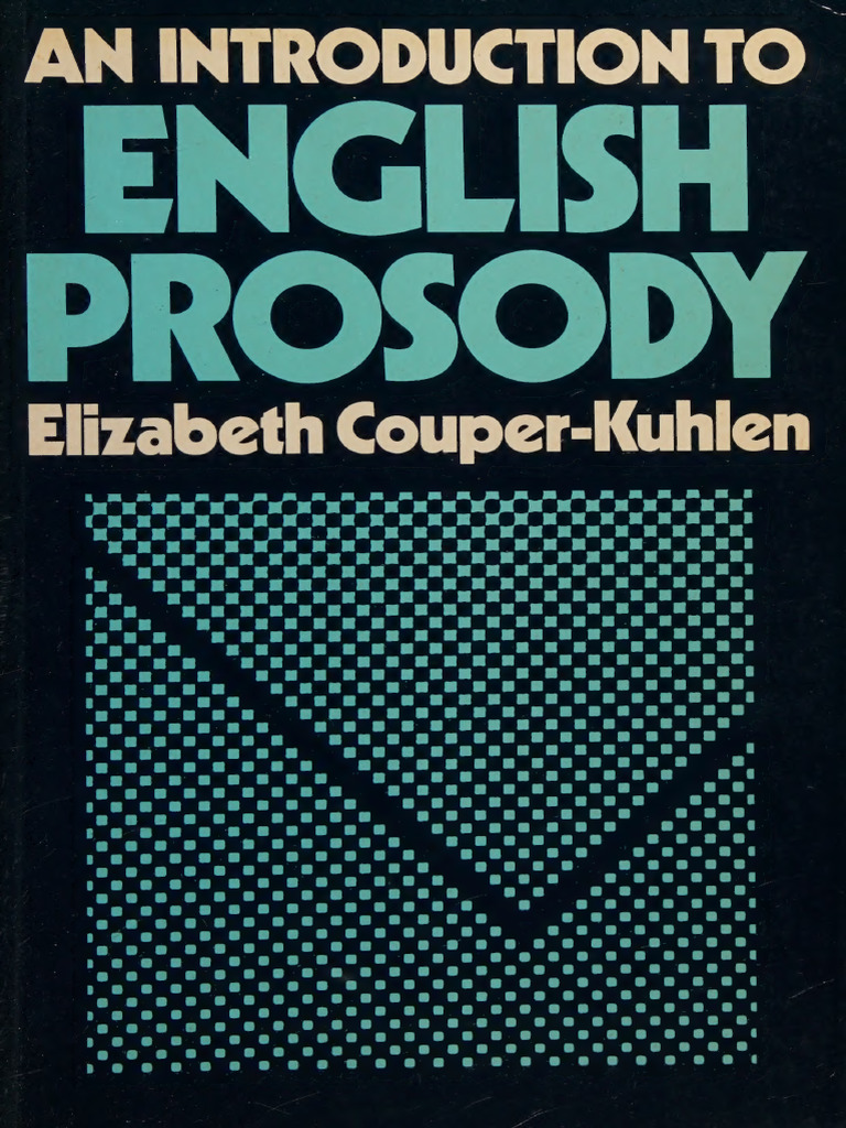 An Introduction To English Prosody - 1986 - Anna's Archive | PDF ...