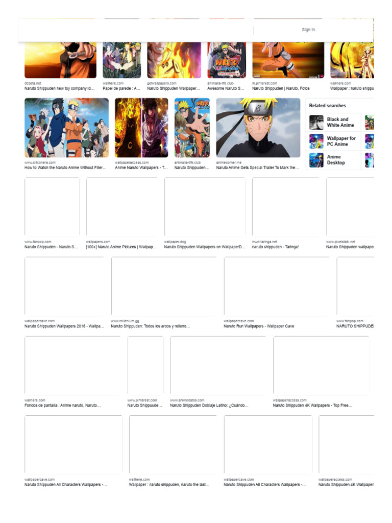 Naruto Anime - Yahoo Image Search Results | PDF | Graphical User ...