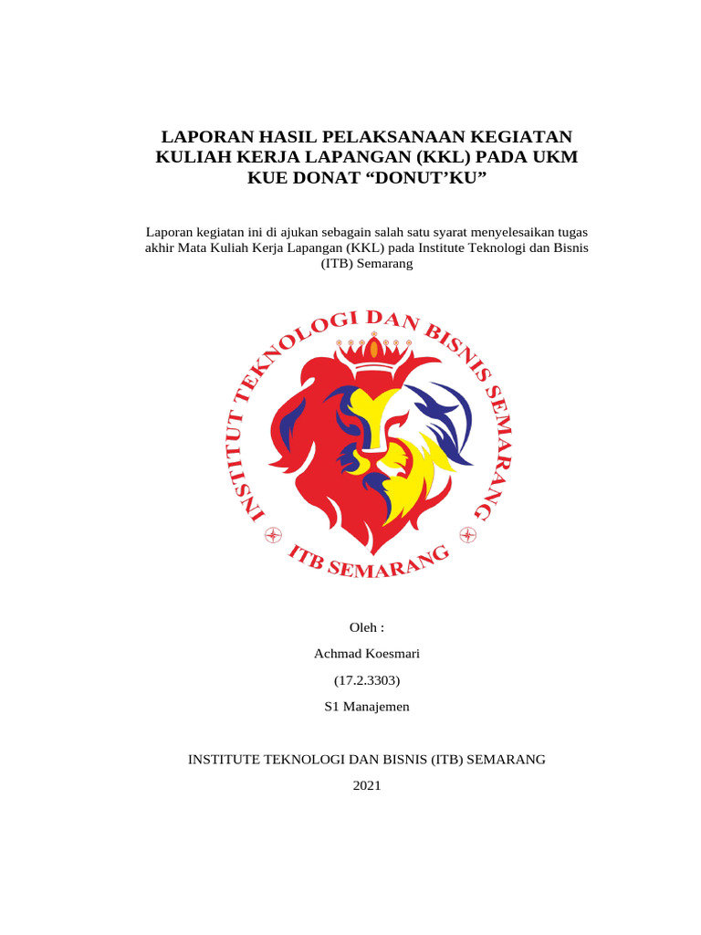 K K L Donatt Donutku (Asli) | PDF