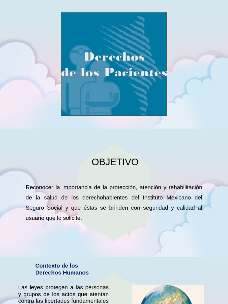 Derecho de Los Pacientes | PDF | Derechos humanos | Cuidado de la salud