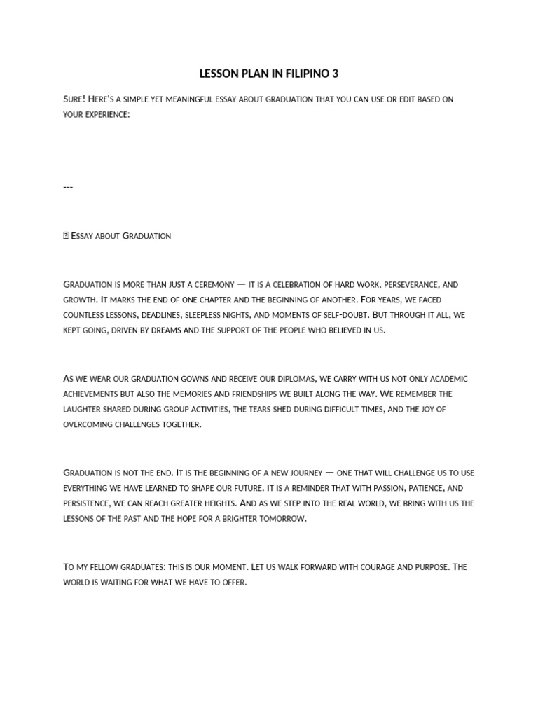 Lesson Plan in-WPS Office | PDF